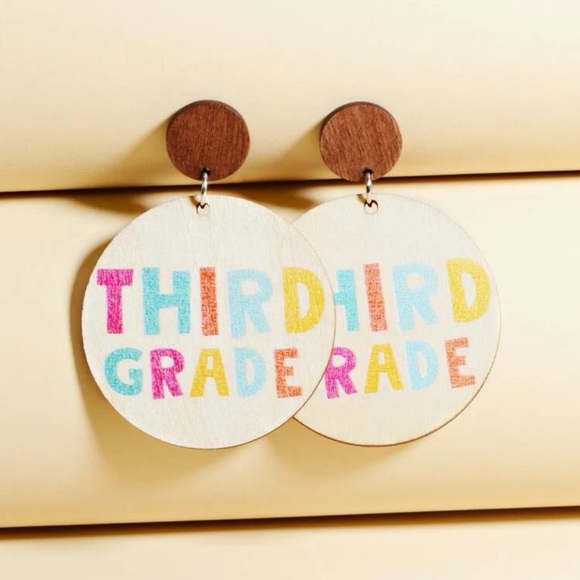 A+ Boutique | Jewelry | 3rd Grade School Earrings | Poshmark